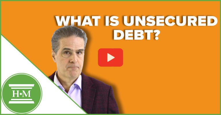 What is the Difference Between Secured & Unsecured Debt?